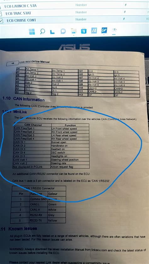 Digital Input State Via CAN G Forums Link Engine Management