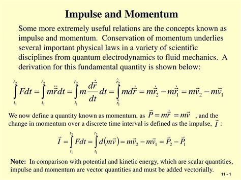 The Key To Understanding Momentum Impulse And Momentum Change Answers
