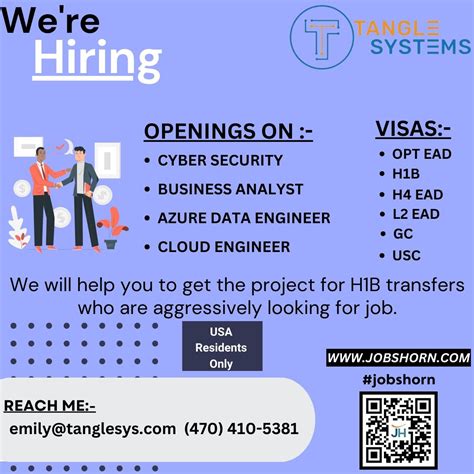 Lakshmi C On Linkedin Opt H1b H4 L2 Gc Us Opt H1b H4ead L2ead Gc Us Cyber Business