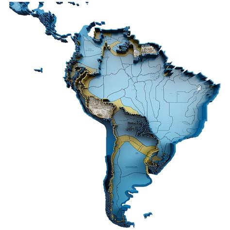 Premium Photo Three Dimensional Map