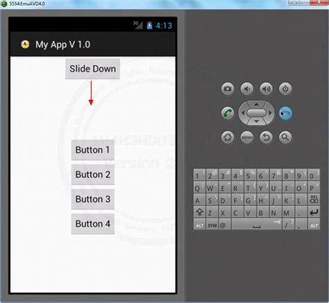 Slidingdrawer Android Widgets Example