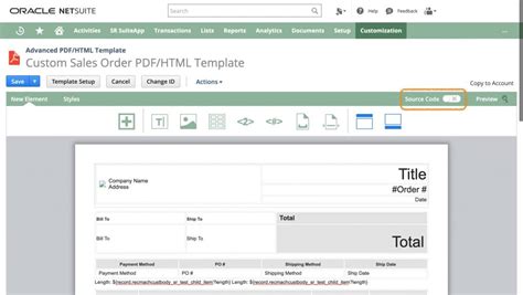Transform NetSuite PDF Templates With FreeMarker SuiteRep