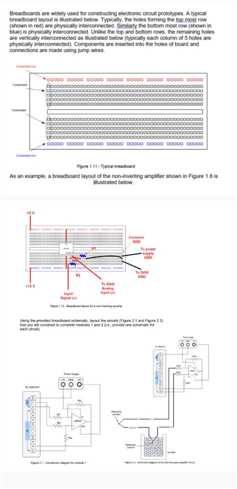 Breadboard Layout Is Illustrated Below Typically