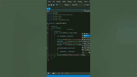 Modulus Two Numbers Without Using Modulus Operator In C Agtamiltech Youtube