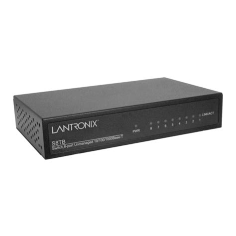 Lantronix S8tb User Manual Pdf Download Manualslib