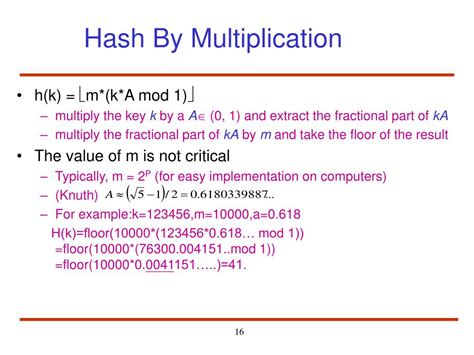 Ppt Hash Table Powerpoint Presentation Free Download Id 3569725