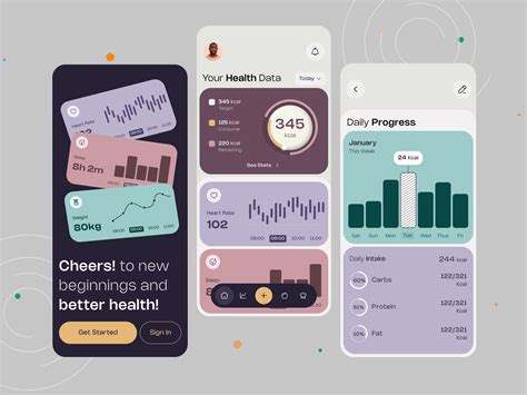 Health Tracking App Ui By Ofspace Uxui On Dribbble