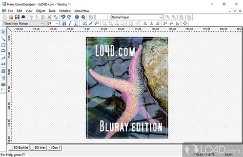Nero Coverdesigner Screenshots
