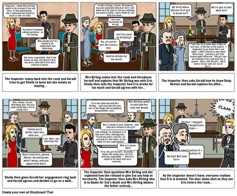 Inspector Calls 2 Storyboard Por Sekoudoumbouya