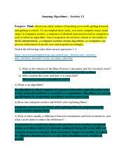 Amazing Algorithms Activity 1 2 Docx Amazing Algorithms Activity