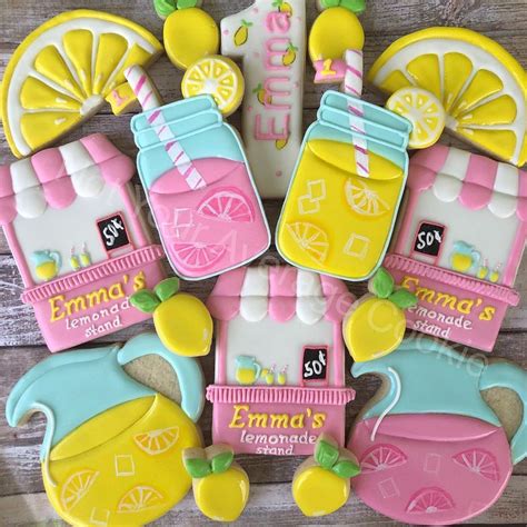 Fun Lemonade Set For Emmas 1st Birthday