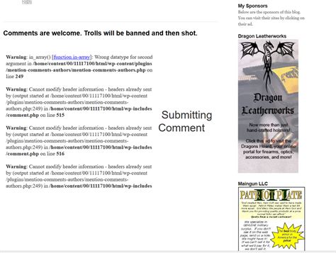 Broken Wordpress Plugin Myconfinedspace