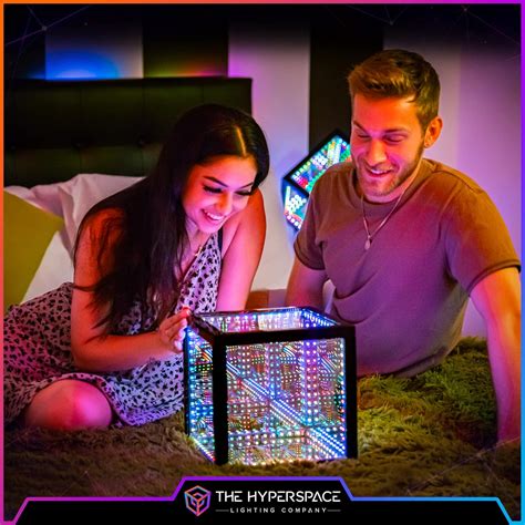 Buy The Hyperspace Lighting Company Hypercube Infinity Cube Led Light 10 Inch Sound Reactive