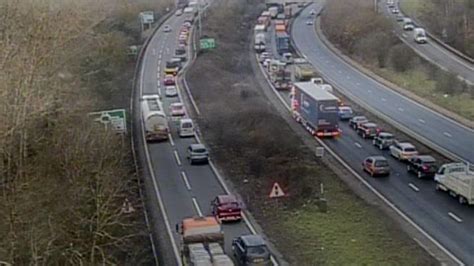 A14 Near Ipswich Reopens After Car Fire And Fuel Spill Bbc News