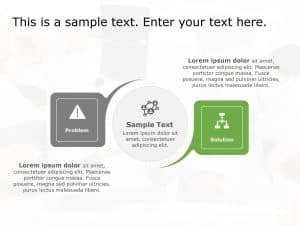 Problem Solution 136 PowerPoint Template SlideUpLift