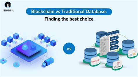 the debate blockchain vs traditional database