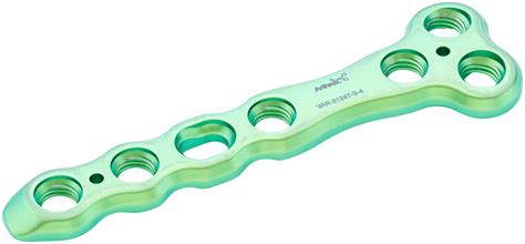 Arthrex T Plate Titanium 2 4 Mm 3 Hole 4 Hole Var 3124t 3 4