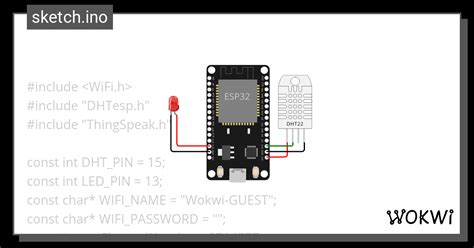 Esp32 Dht22 Thingspeak Copy 3 Wokwi Esp32 Stm32 Arduino Simulator