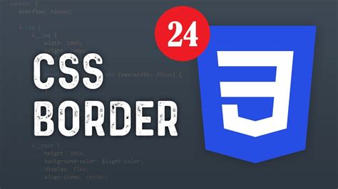 24 Css Dersleri Border Youtube
