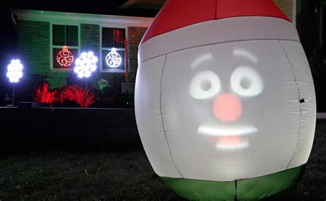 Animat3d Inflatable Mr Chill Talking Animated Inflatable Snowman With Built In 56