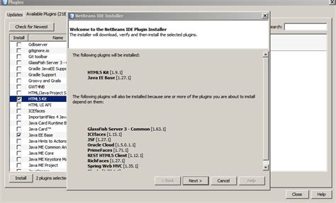 java instalación de netbeans en windows