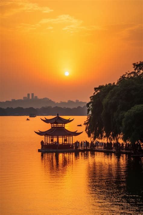 杭州西湖景点素材 杭州西湖景点模板 杭州西湖景点图片高速下载 设图网
