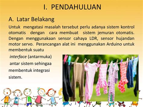 Prototype Jemuran Otomatis Berbasis Arduino Mega PPTX
