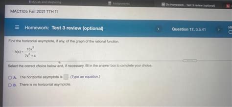 Solved Mylab And Mastering Assignment Do Homework Test