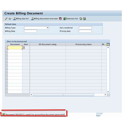 Billing Document Created But No Accounting Documen Sap Community