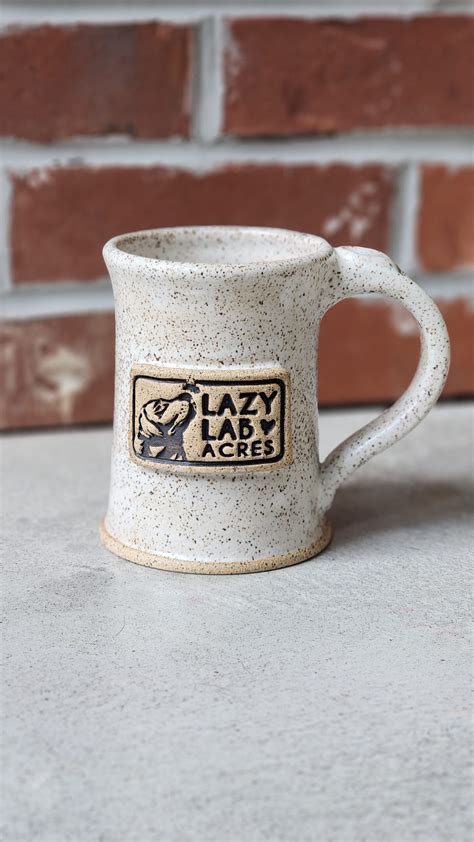 Hand Crafted Lazy Lab Acres Coffee Cup Mug Lazy Lab Acres Llc