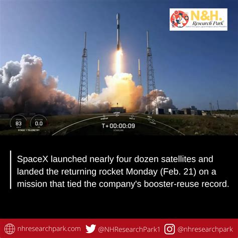 Spacex Launches 46 Starlink Satellites Lands Falcon 9 Rocket For 100th