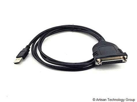 ICUSB1284D25 StarTech USB To DB25 Parallel Printer Adapter Cable 6ft ArtisanTG