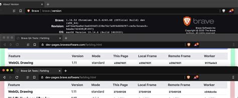 Webgl Not Being Blocked In Workers · Issue 11839 · Bravebrave Browser