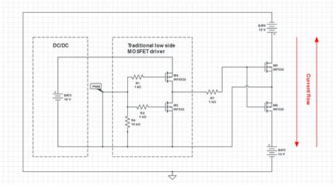 N MOS Based Bi Directional Switch With Low Side Driver General Guidance Arduino Forum