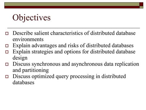 Distributed Database Management Systemppt