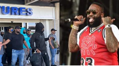 Watchamerican Rapper Rick Ross Arrives In Zimbabwe