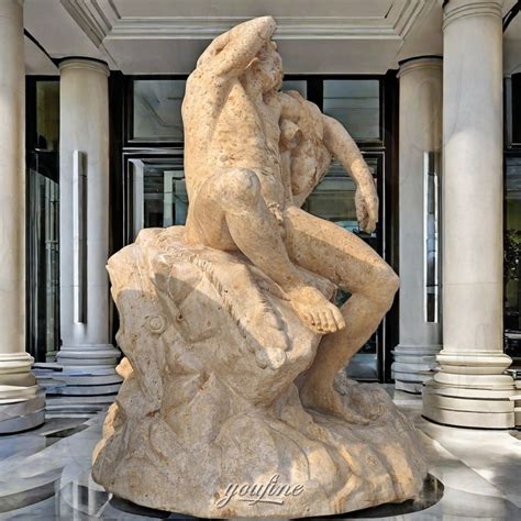 Marble Faun Barberini Sculpture Replica