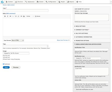 Introducing Wordpress And Drupal Integrations For Urban Airship Web