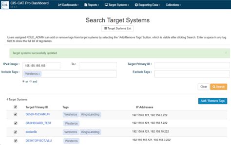 New Features In Cis Cat Pro V1 1 7 Dashboard