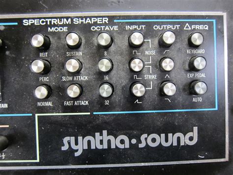 Matrixsynth Rare Vintage Baldwin Syntha Sound Analog Synthesizer