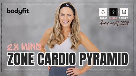 28 Minute Zone Cardio Pyramid Workout Youtube
