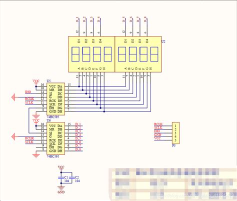 基于stm32f103c8t6的74hc595驱动8位数码管模块学习stm32单片机利用74hc595驱动数码管 Csdn博客