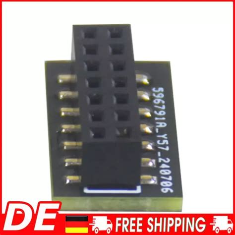 Remote Card Tpm Spi Module Tpm 2 0 Module Chip 14 Pin Für Asrock Motherboard Eur 15 82 Picclick De