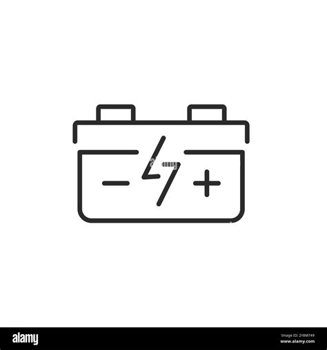 Car Battery Icon Stock Vector Image And Art Alamy