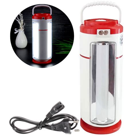 Ліхтар світильник акумуляторний 2500 мАг 20 Вт 54 Led En 1202 Червоний фото відгуки