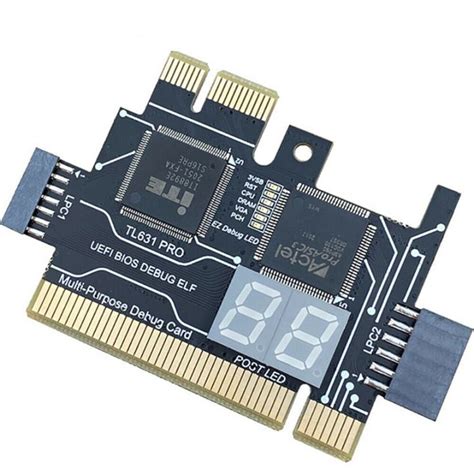 Tl631 Pro Multifunction Desktop Laptop Lpc Debug Post Card Pci Pci E