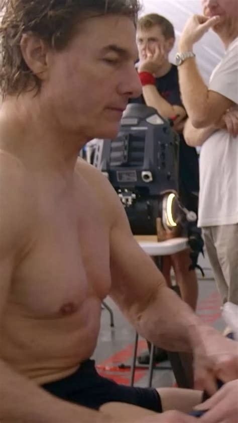 Tom Cruise 63 Stuns Fans With Shirtless Look In Rare Mission