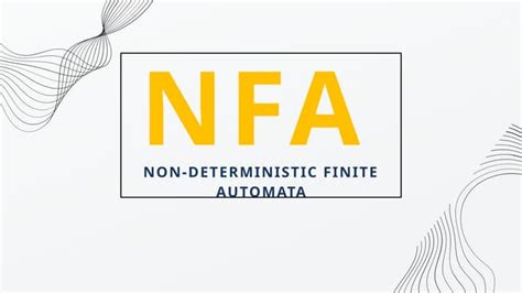 Non Deterministic Automata Powerpointpptx