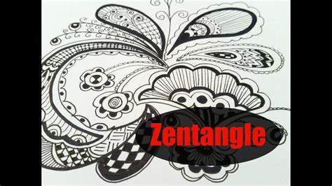zentangle tutorial youtube